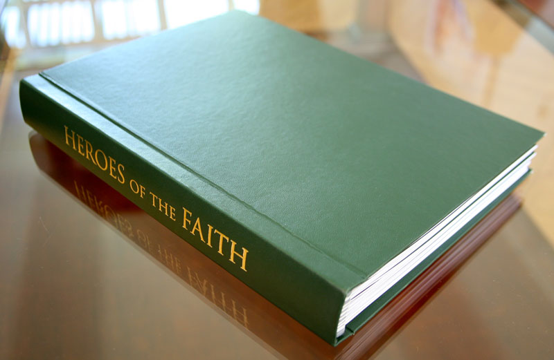 Heroes of the Faith magazine official binders - New Life Publishing